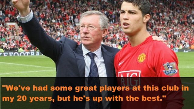 Top 10 quotes on Cristiano Ronaldo