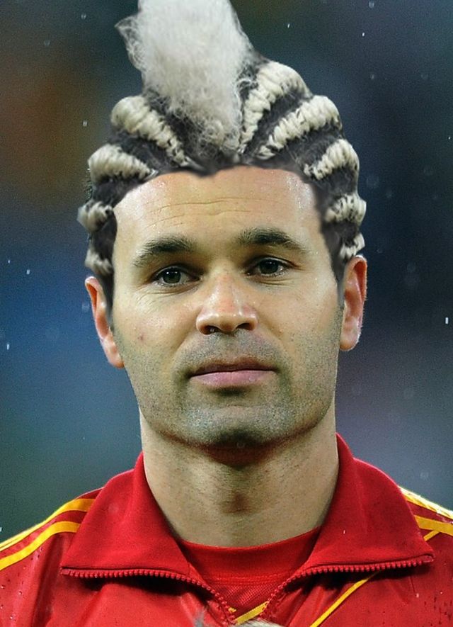 What footballers would look like if their hairstyles were changed