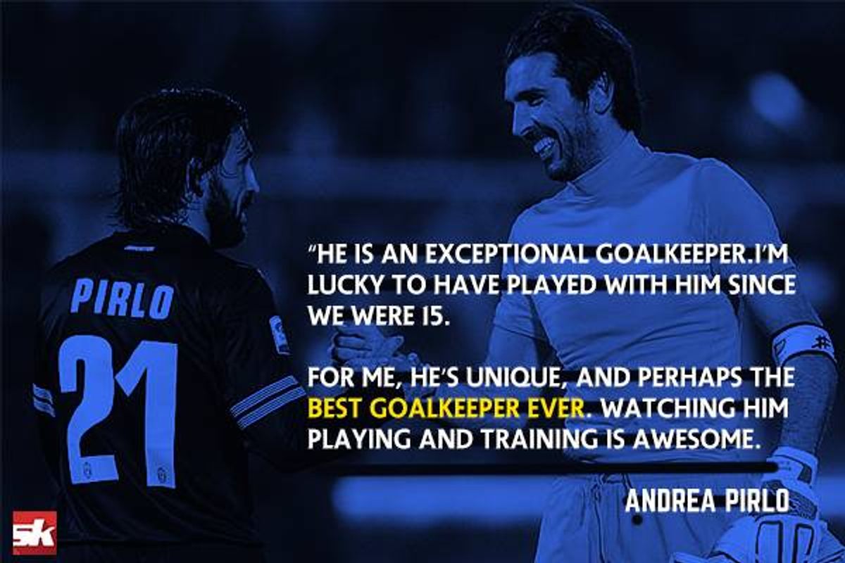8 memorable quotes on 'The Wall' Gianluigi Buffon