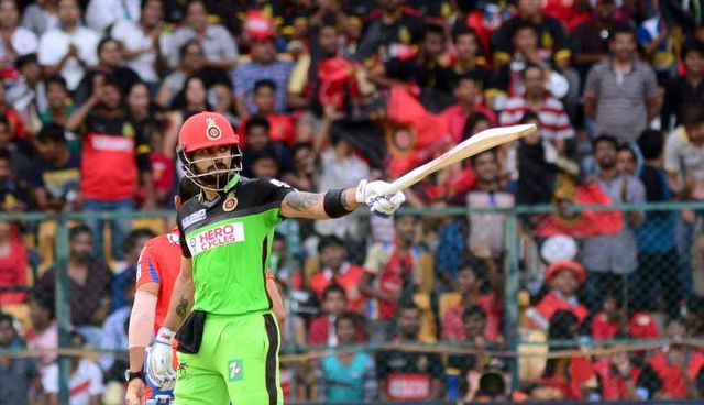 5 highest scores by Virat Kohli in IPL history