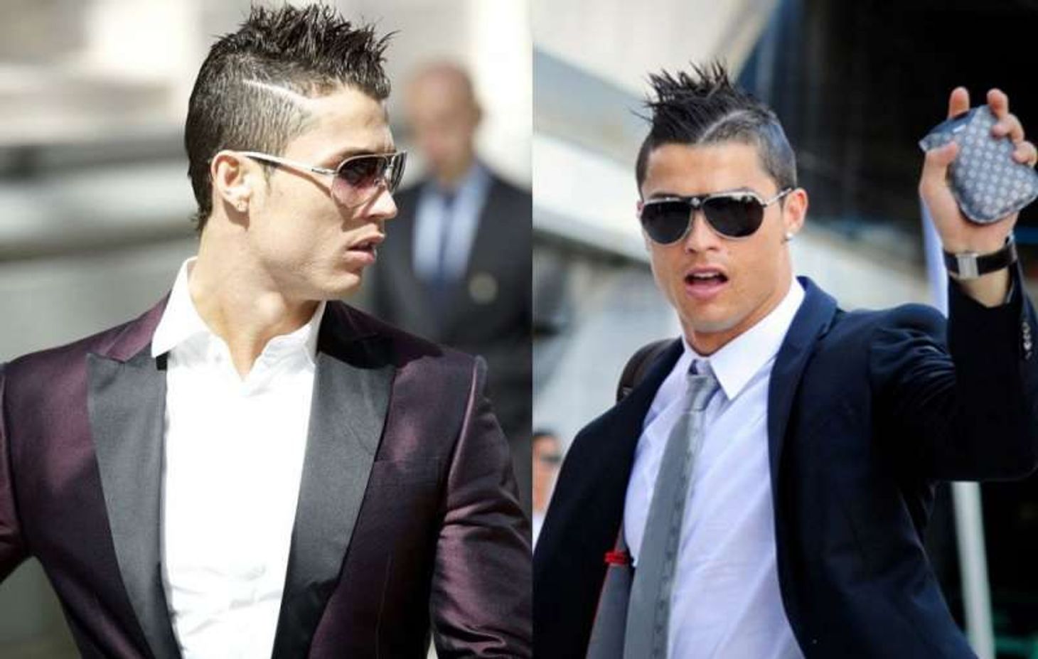 Cristiano Ronaldo's haircuts over the years with names and photos of ...