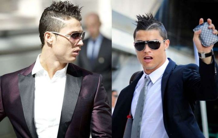 Cristiano Ronaldo's haircuts over the years with names and photos of ...