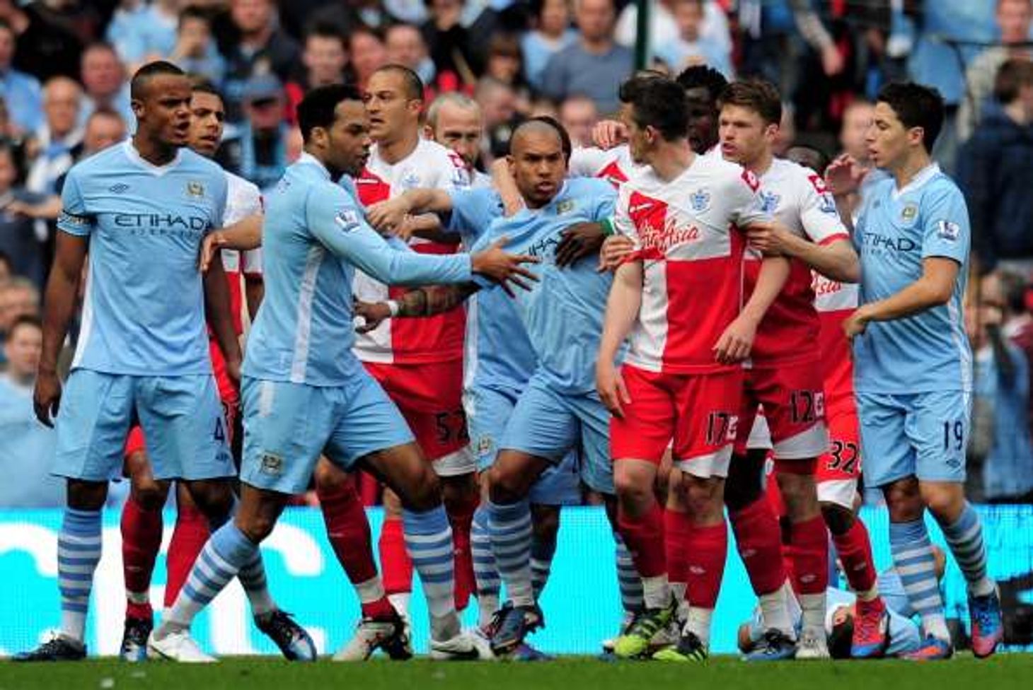 10 of the biggest fights on the football pitch